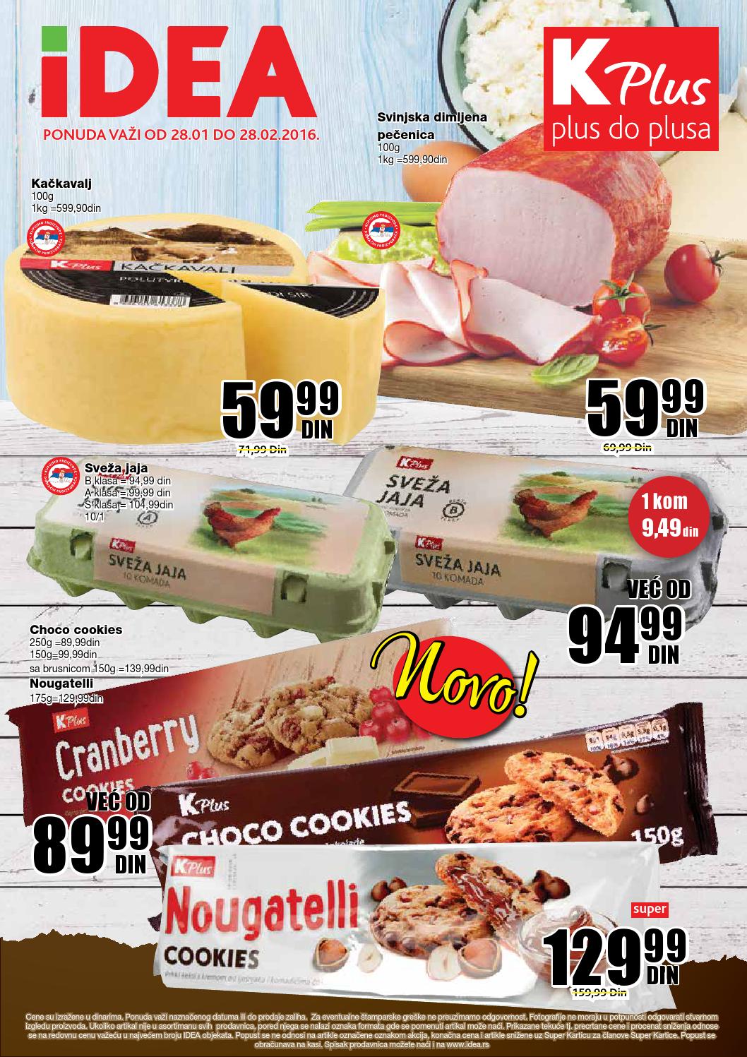 Idea katalog K plus Specijal od 28.01.-28.02.2016. by Catalog.rs - Issuu