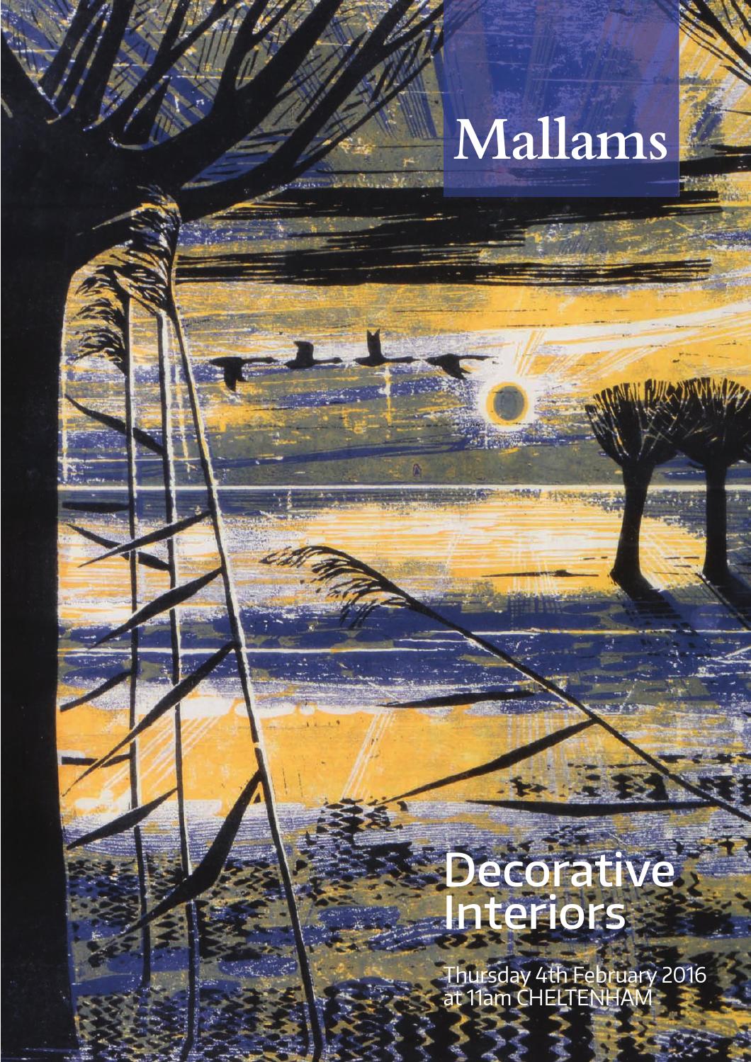 Decorative Interiors - 4th February 2016 (Mallams Cheltenham) by ...