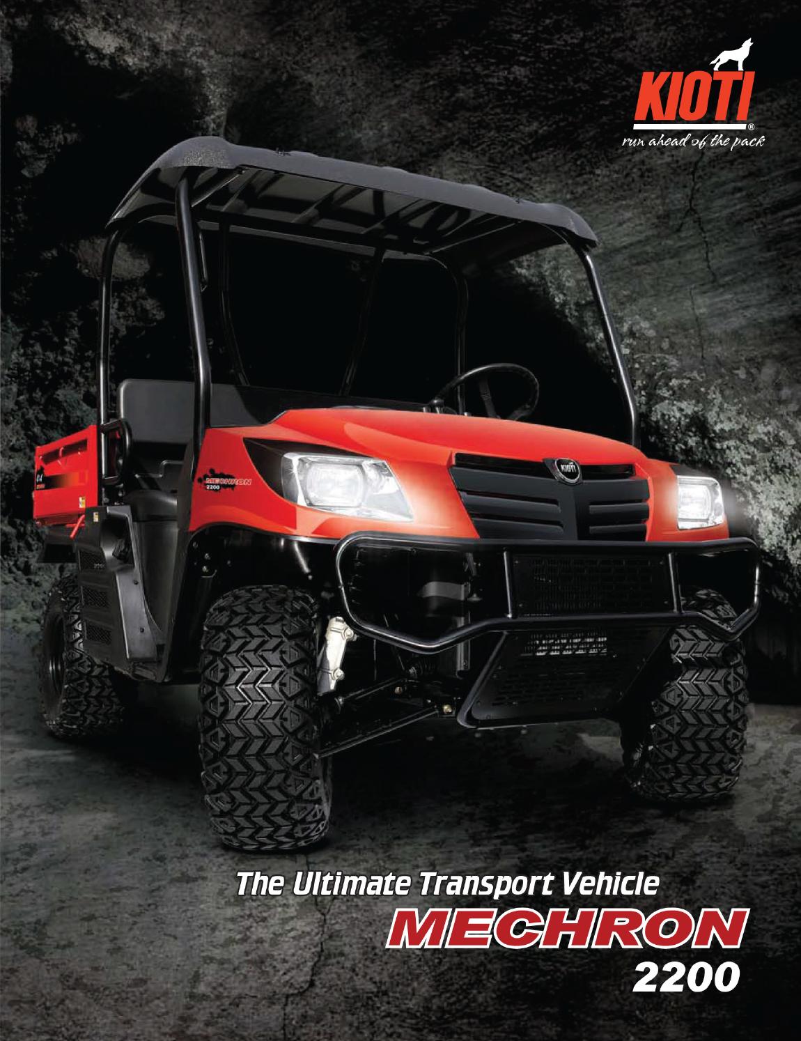 Kioti Mechron 2200 by FAM - Tratores e Máquinas - Issuu