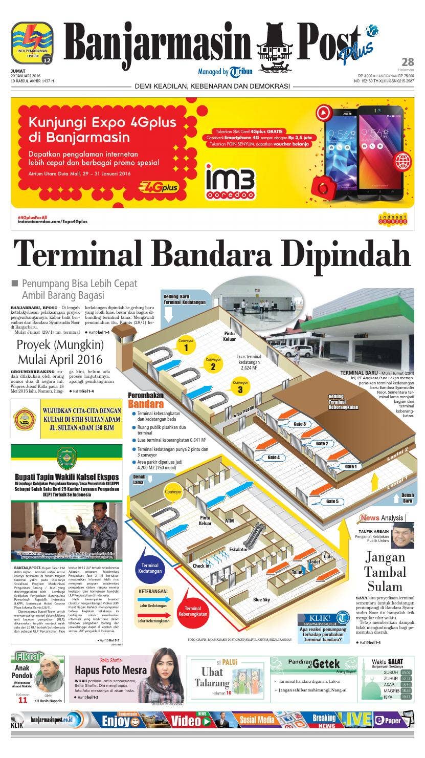 Banjarmasin Post Jumat 29 Januari 2016 by Banjarmasin Post - Issuu