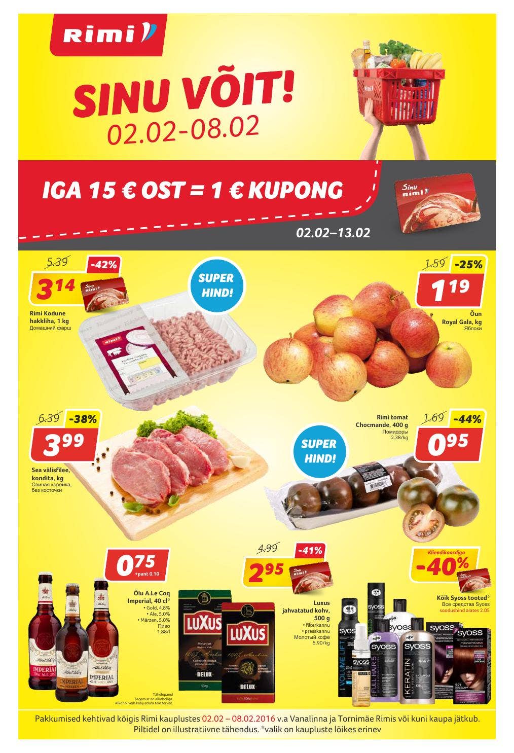 Sinu Võit! (02.02-08.02) by Rimi - Issuu