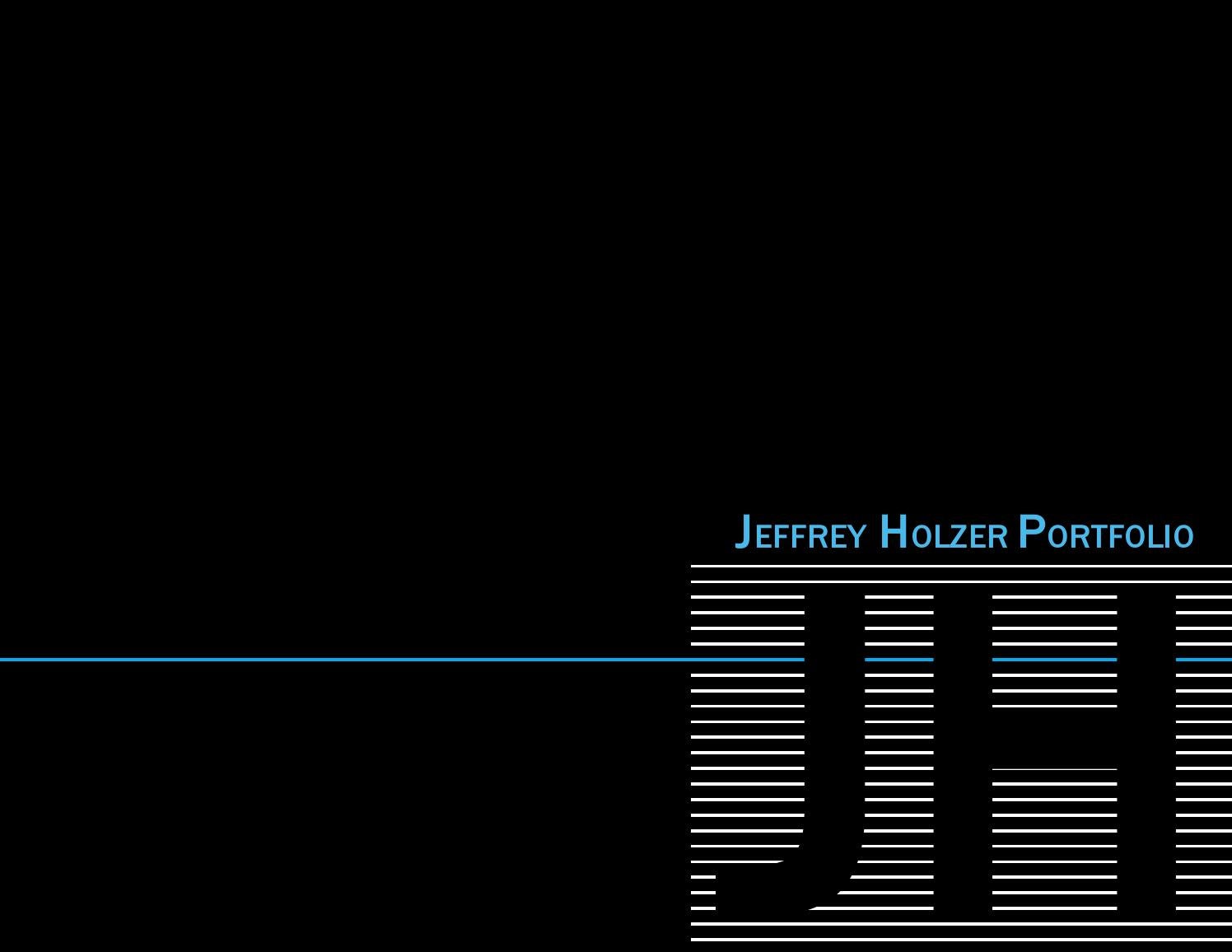 Jeffrey Holzer Landscape Architecture Portfolio by Jeffrey Holzer - Issuu