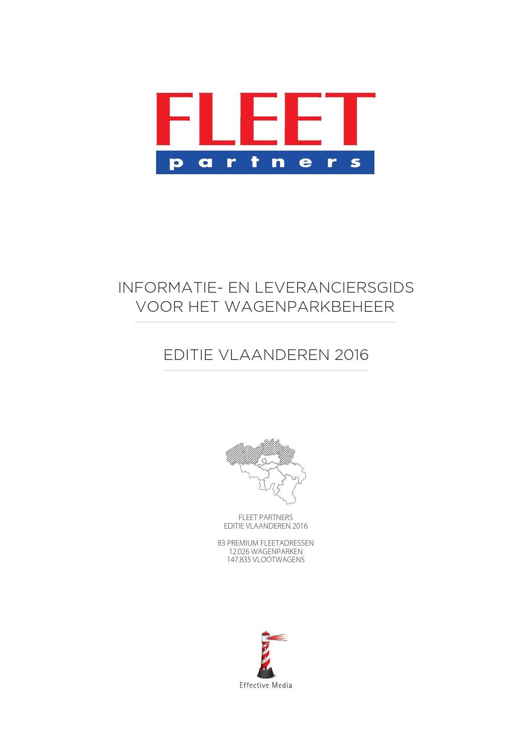 Fleet Partners Vlaanderen 2016 by Effective Media - Issuu