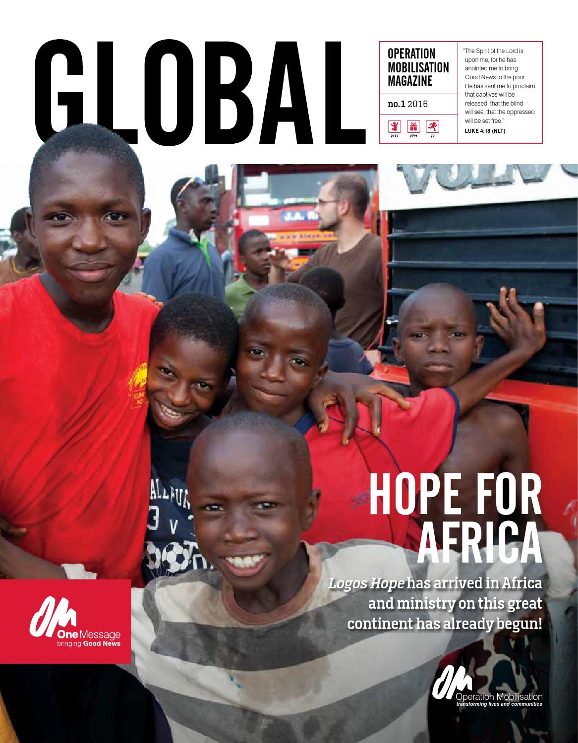 Global Issue #1 2016 by Operation Mobilisation - Issuu