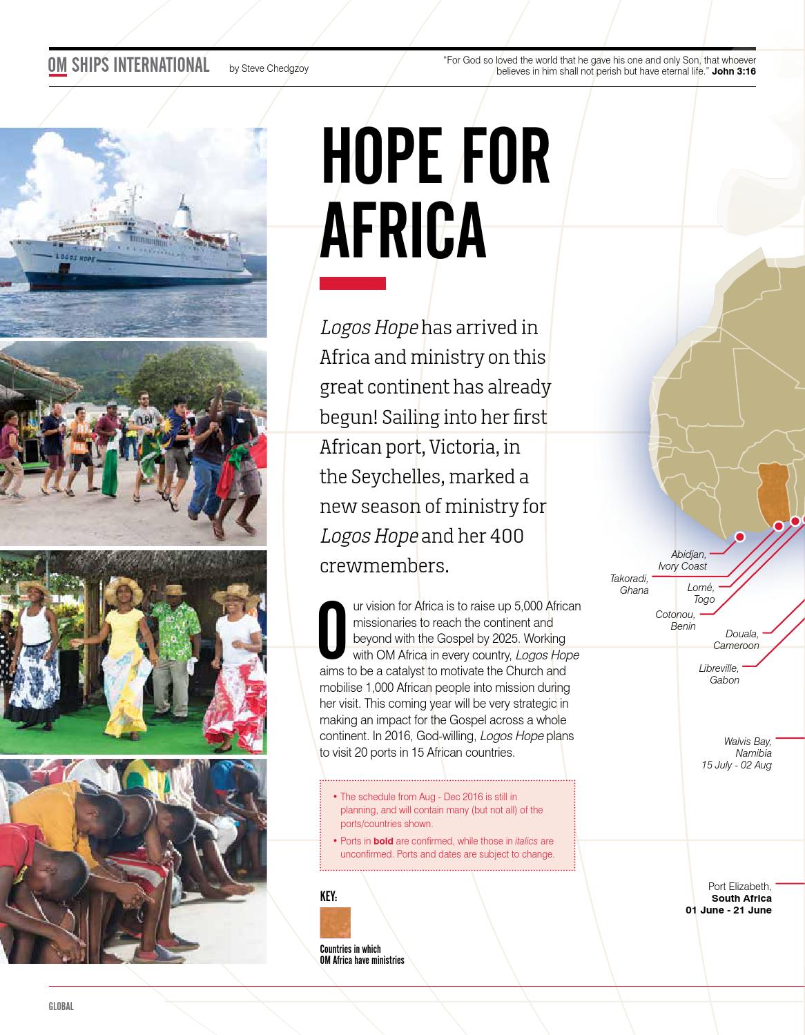 Global Issue #1 2016 by Operation Mobilisation - Issuu