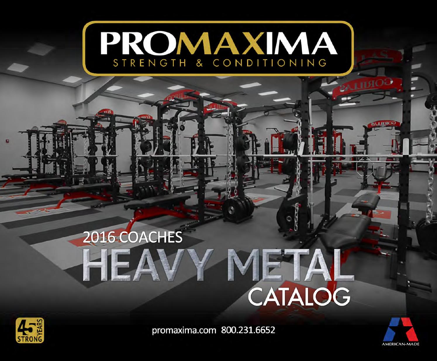 ProMaxima 2016 Heavy Metal Catalog by ProMaxima - Issuu