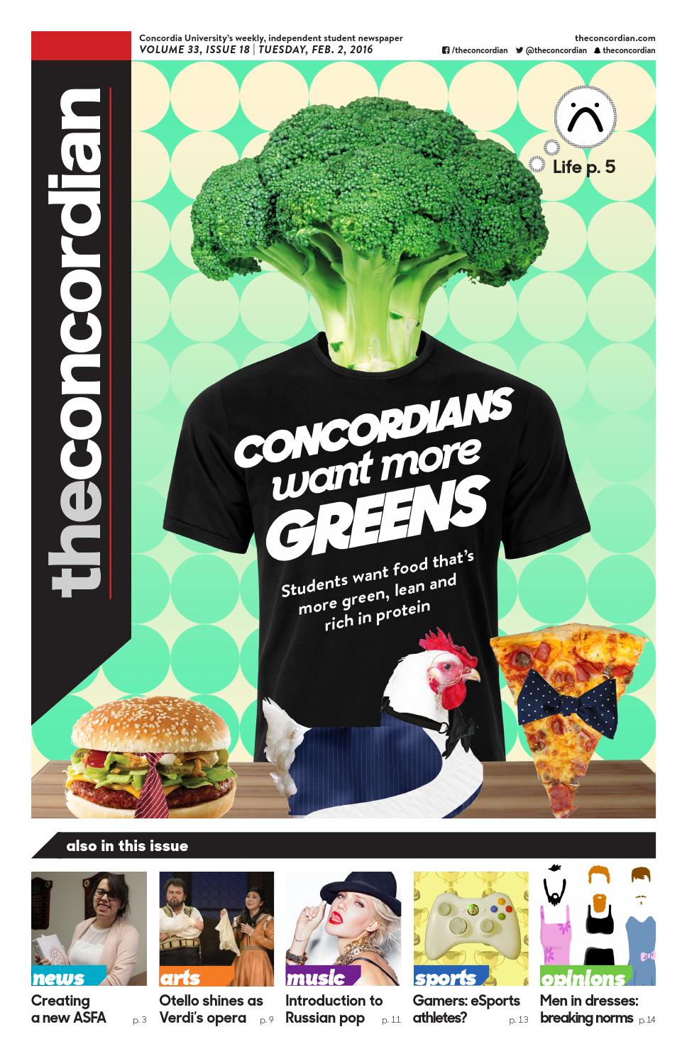 The Concordian - February 2nd, 2016 by The Concordian - Issuu