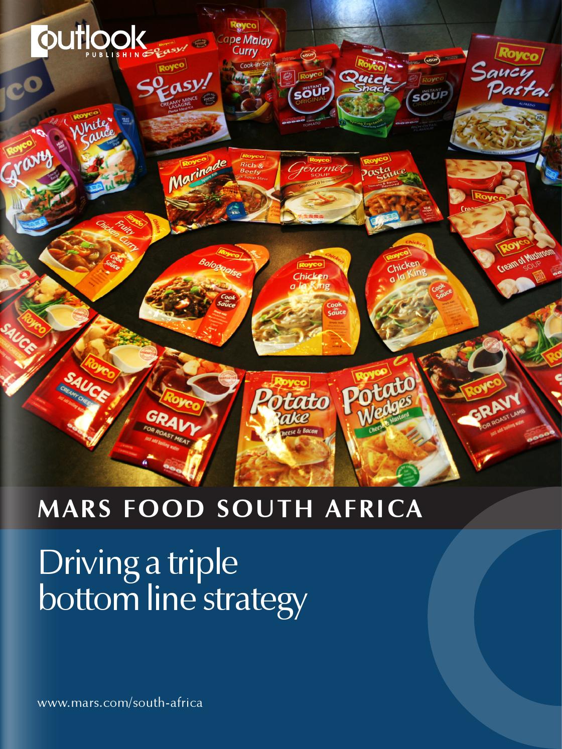 MARS FOOD SOUTH AFRICA by Outlook Publishing - Issuu