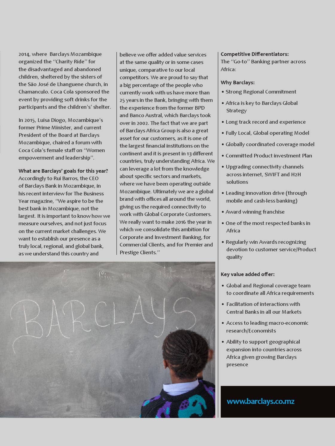 COCA-COLA SABCO MOZAMBIQUE by Outlook Publishing - Issuu