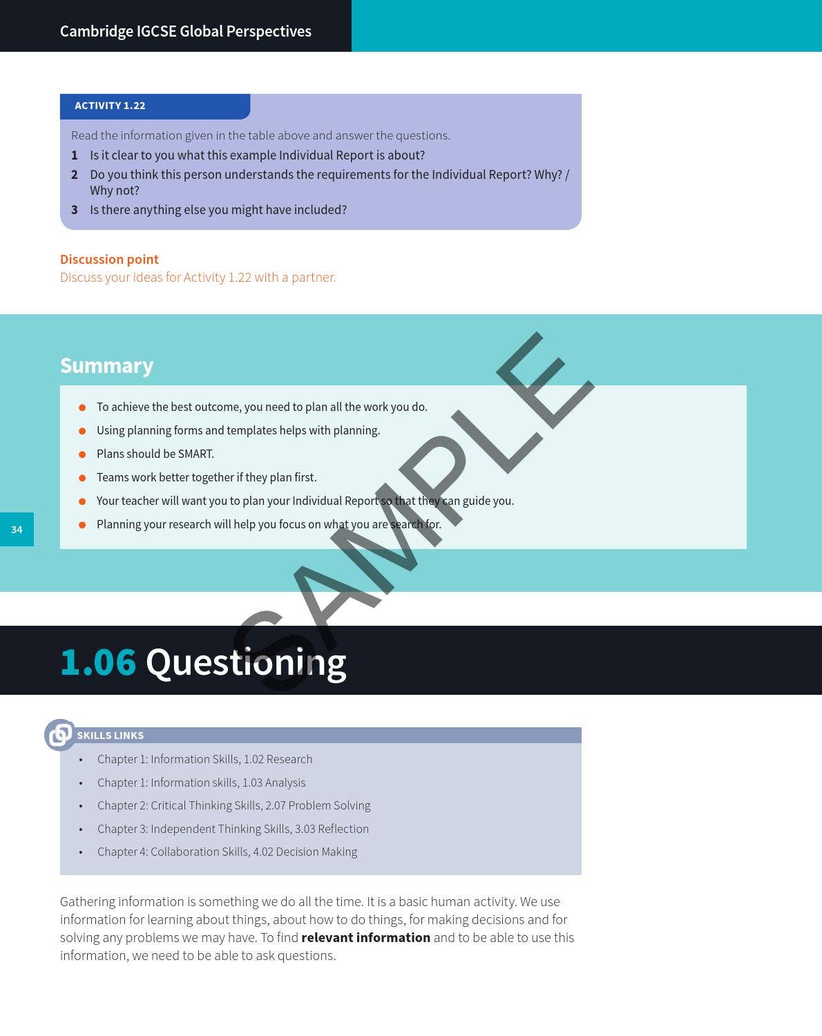 Preview Cambridge IGCSE Global Perspectives Coursebook by Cambridge ...