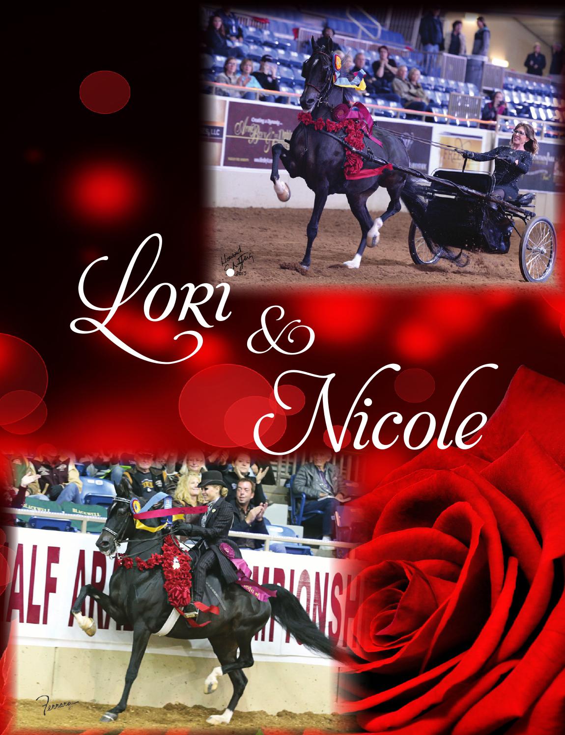 Lori & Nicole by Arabian Horse Times - Issuu