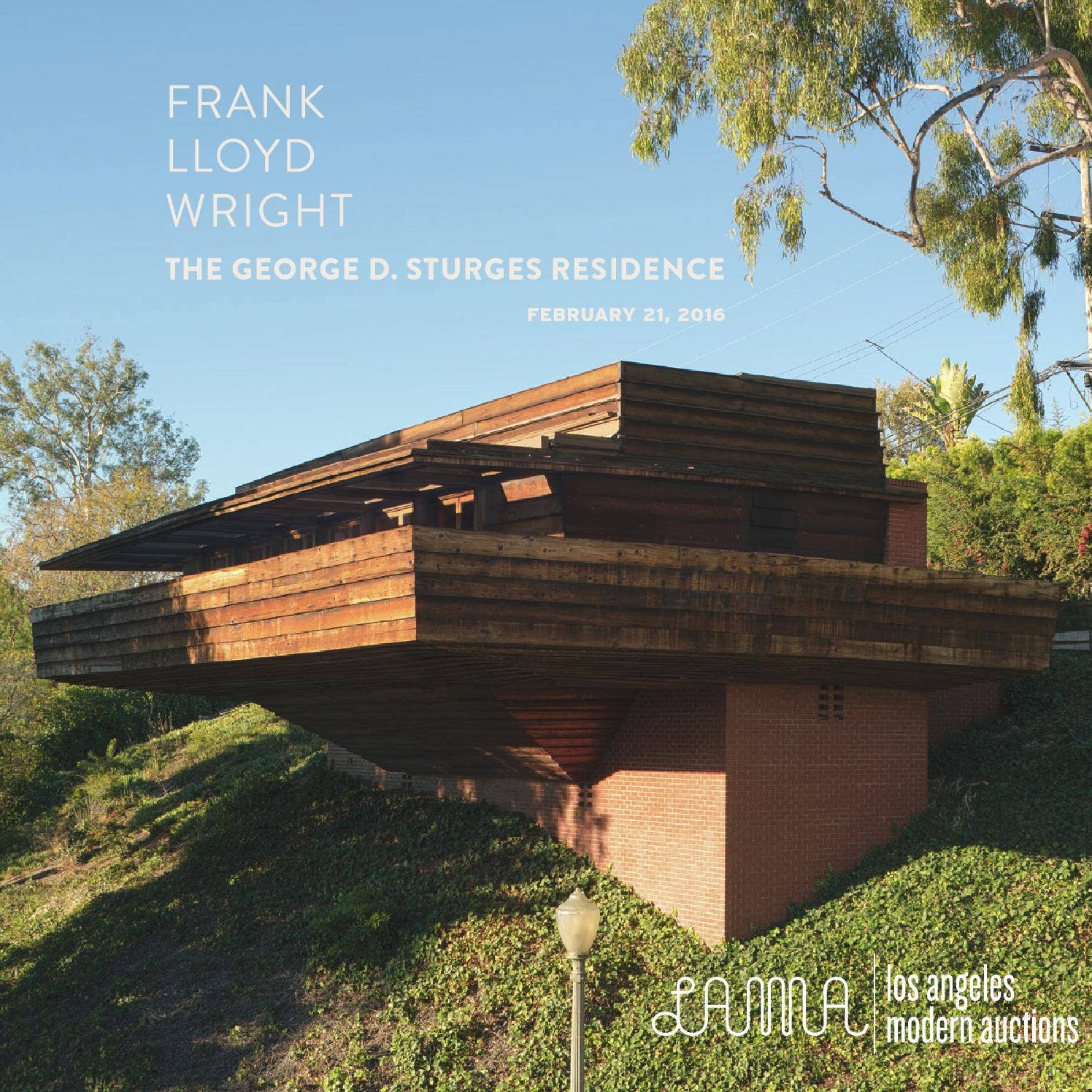 The Frank Lloyd Wright George D. Sturges Residence by LA Modern ...