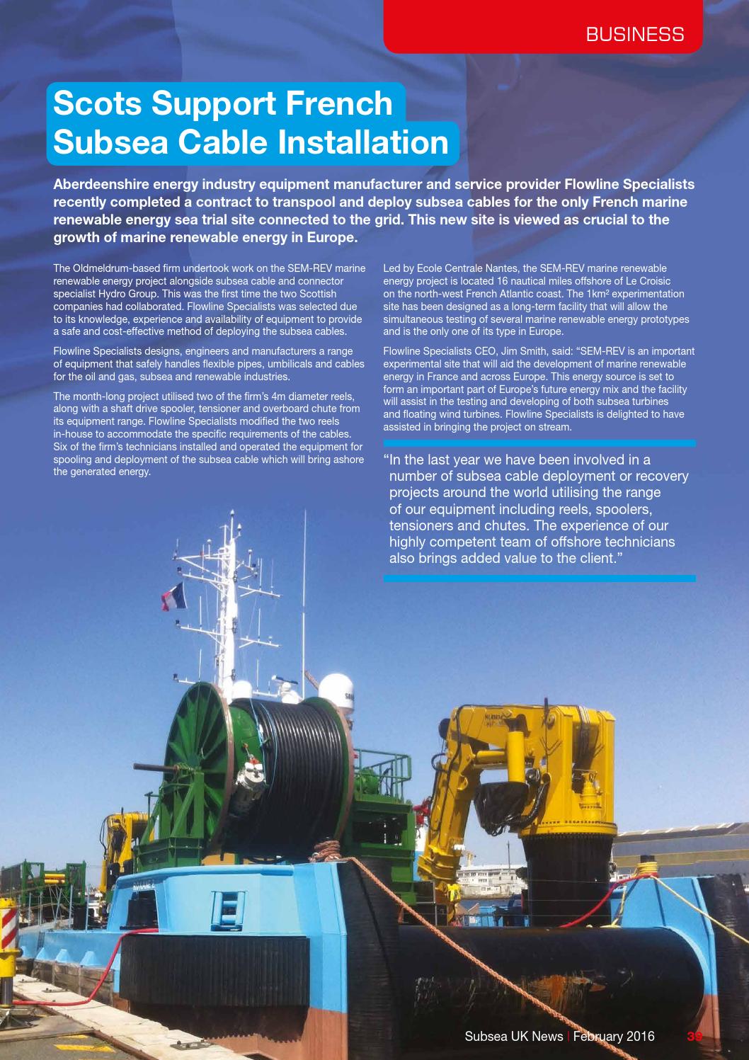 Subsea UK News - February 2016 Issue by Subsea UK - Issuu