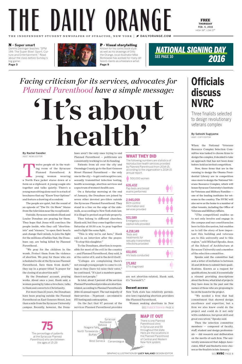 Feb. 4, 2016 by The Daily Orange - Issuu