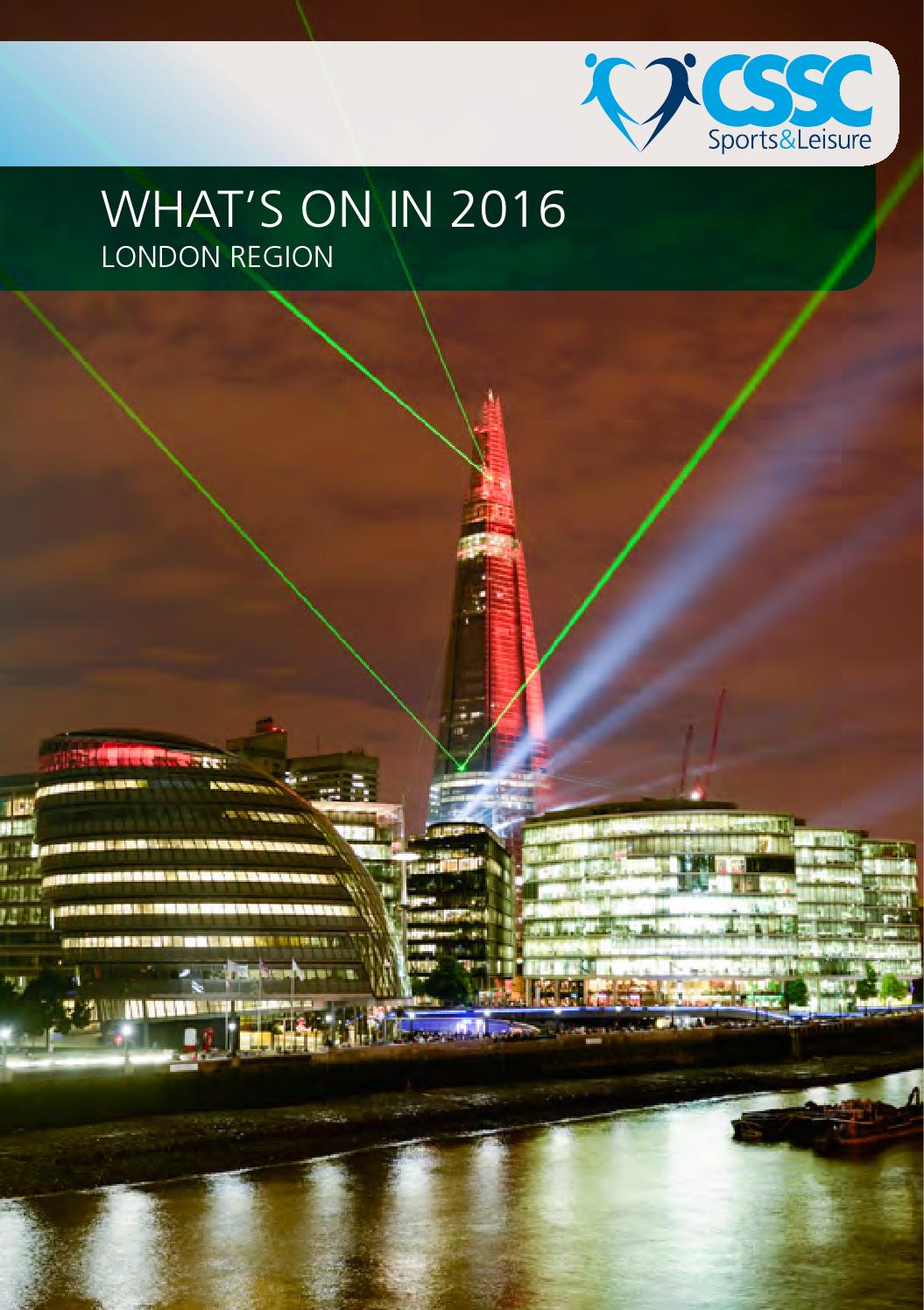 London Region Events Guide by CSSC Sports & Leisure - Issuu