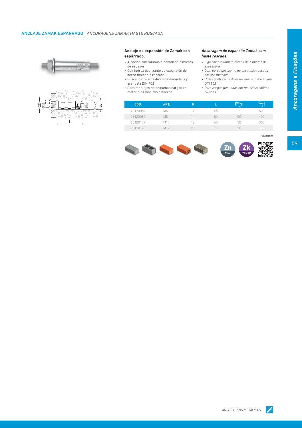 Catálogo Anclajes y Fijaciones V.1.6 DESA by Grupodesa - Issuu