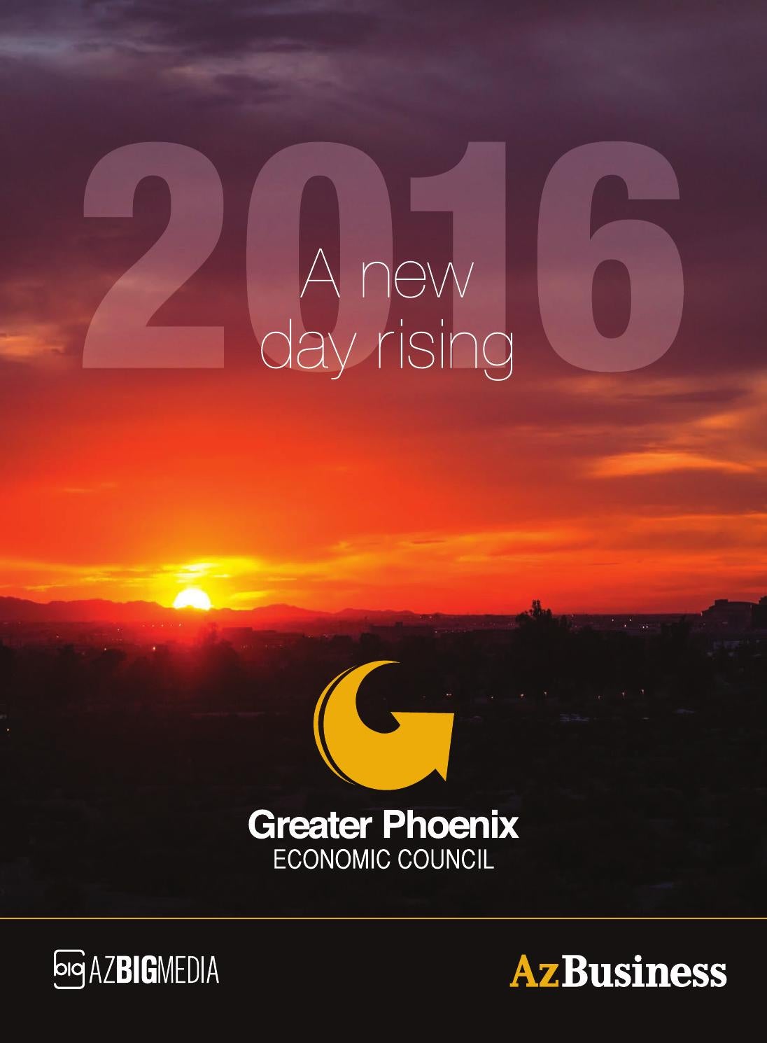 Greater Phoenix Economic Council 2016 by AZ Big Media - Issuu