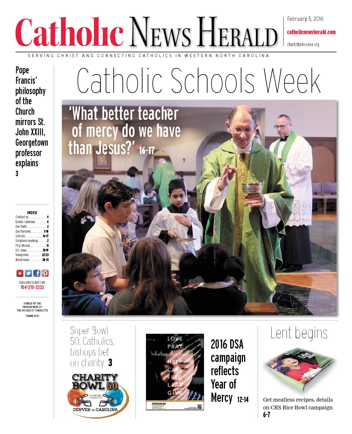Feb. 5, 2016 by Catholic News Herald - Issuu