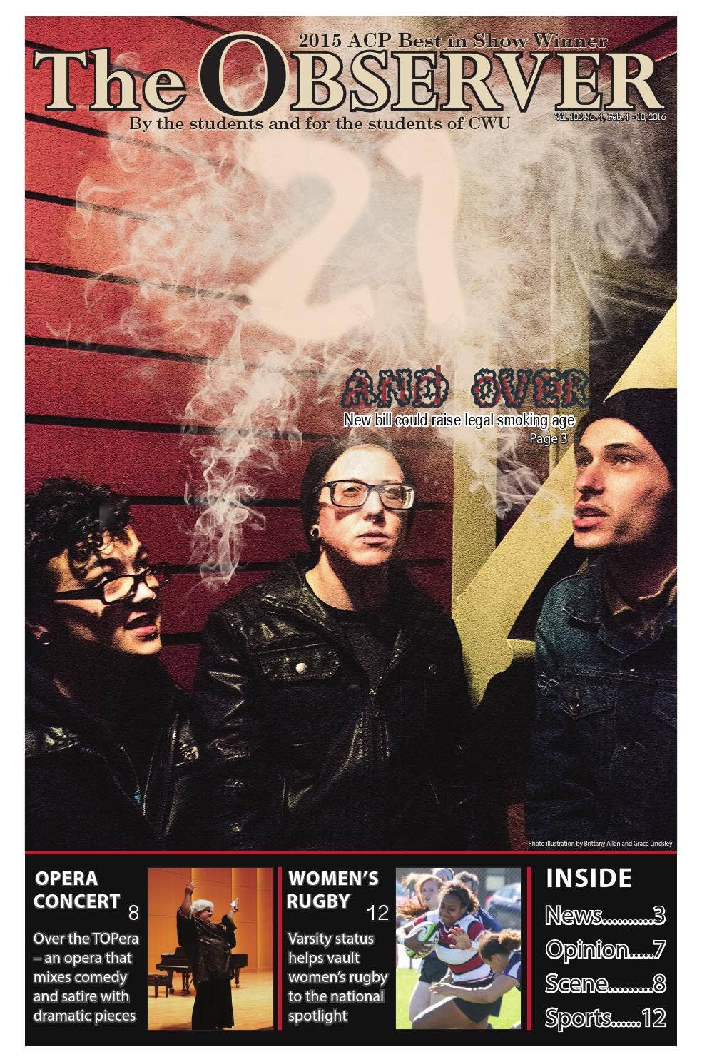 CWU The Observer Issue 4 Winter 2016 by CWU Observer - Issuu