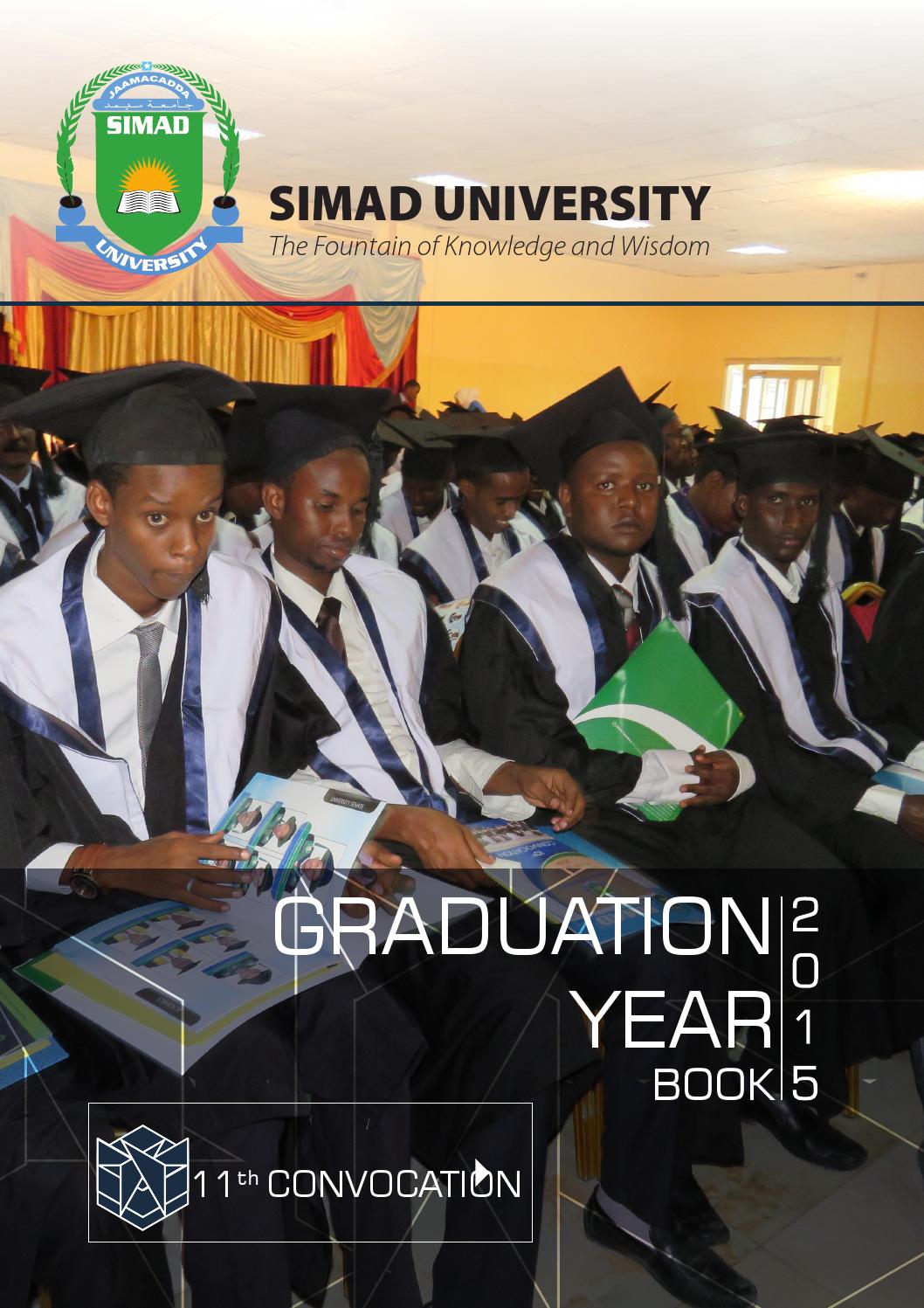 SIMAD UNIVERSITY GRADUATION BOOK by Mohamed - Issuu