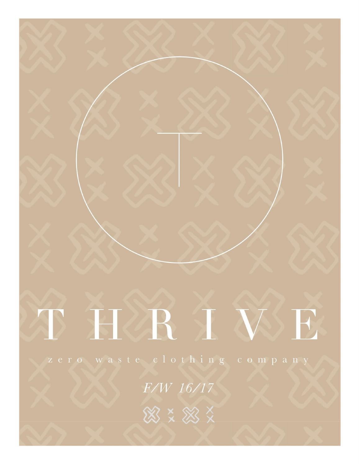 Thrive Workbook F/W 16/17 by claudiademcak - Issuu