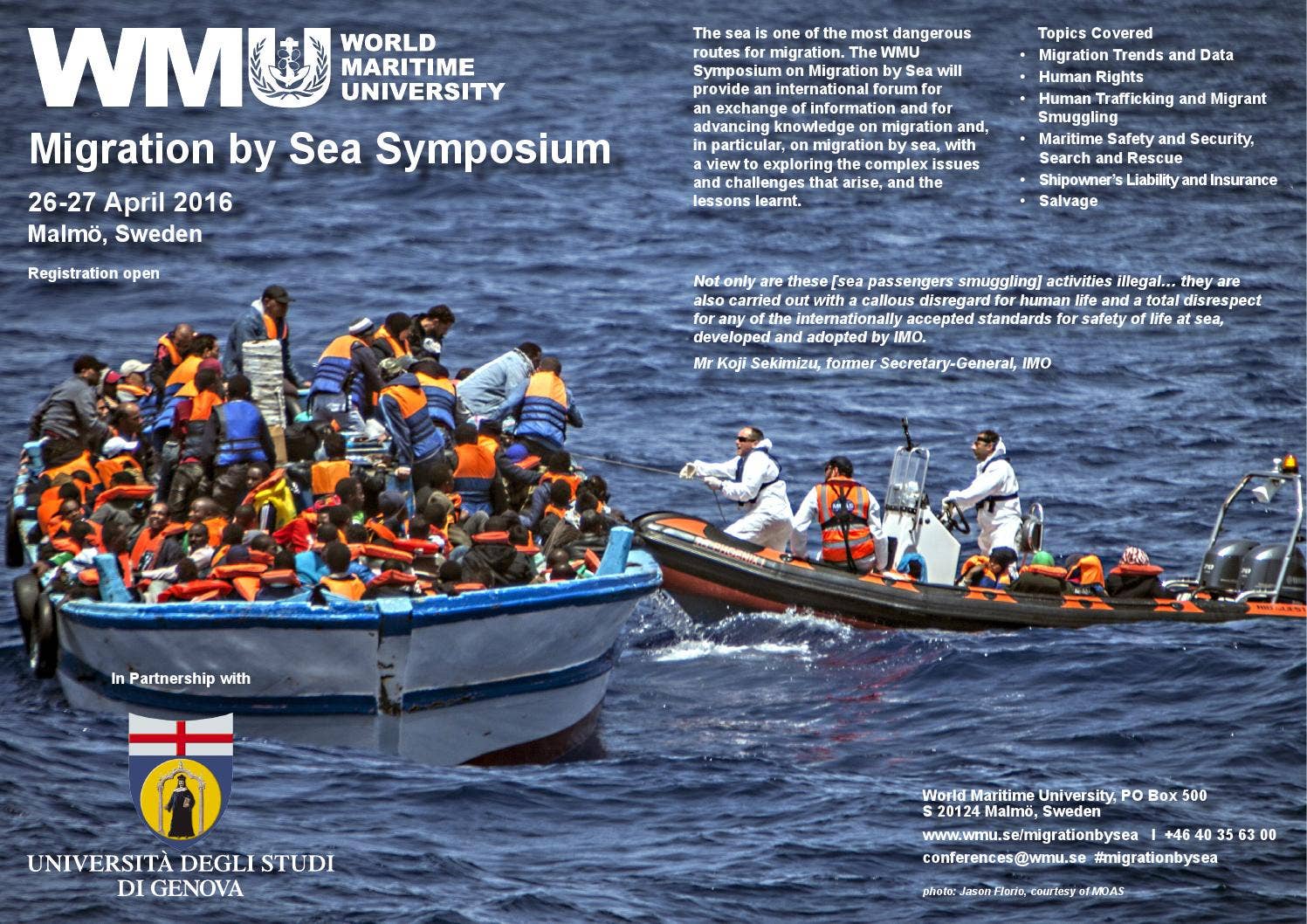 WMU Symposium on Migration by Sea by World Maritime University - Issuu