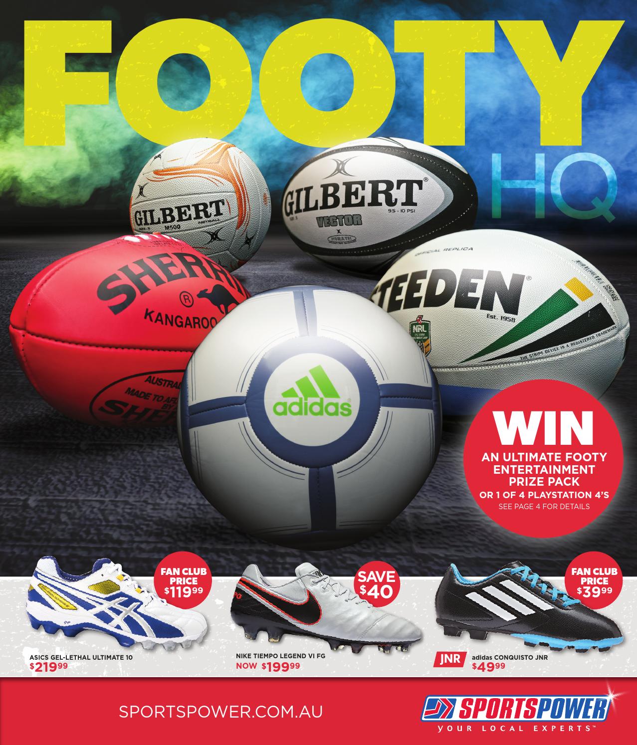 SPORTSPOWER - Footy HQ by Associated Retailers Ltd - Issuu