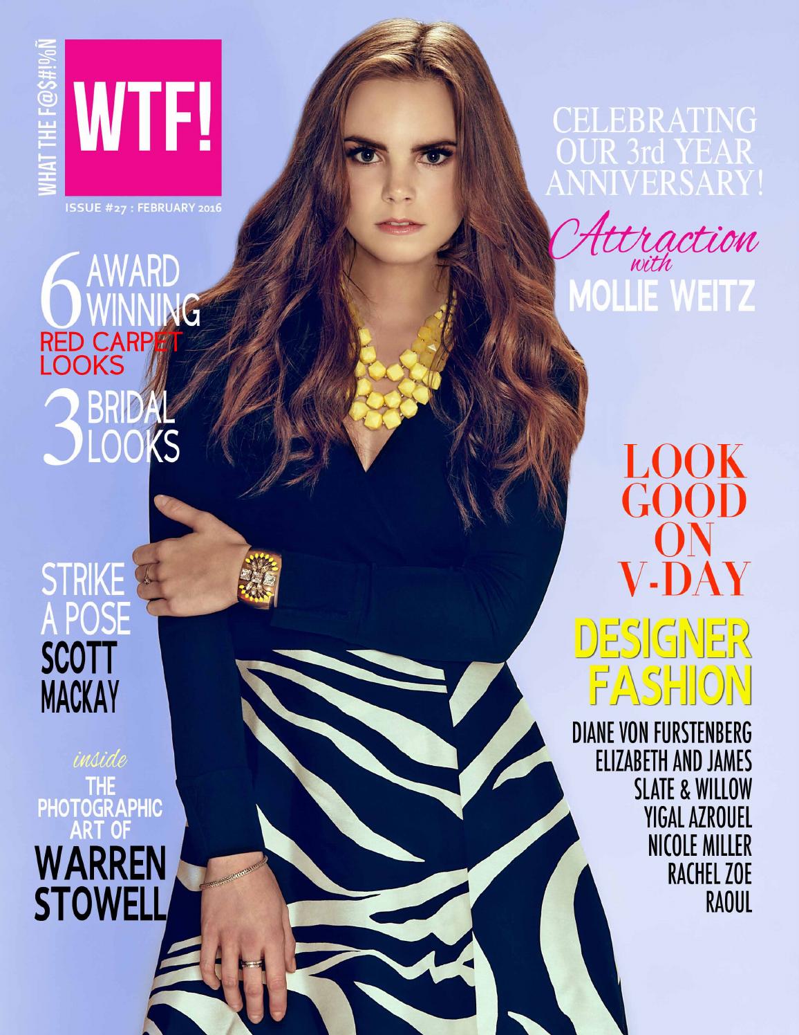 WTF! February 2016 by WTF! Fashion Magazine - Issuu