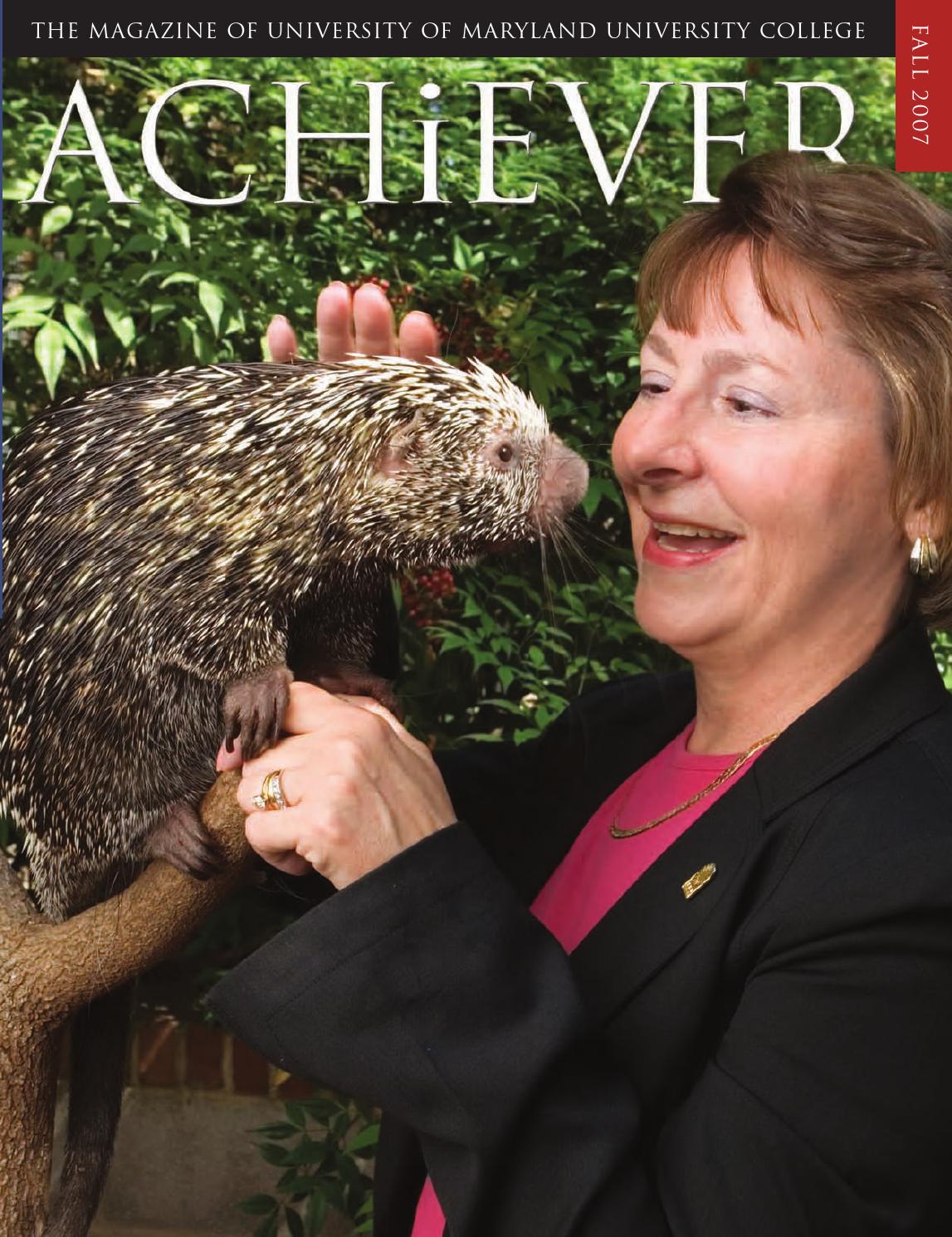 UMUC Achiever Magazine, Fall 2007 by University of Maryland Global ...