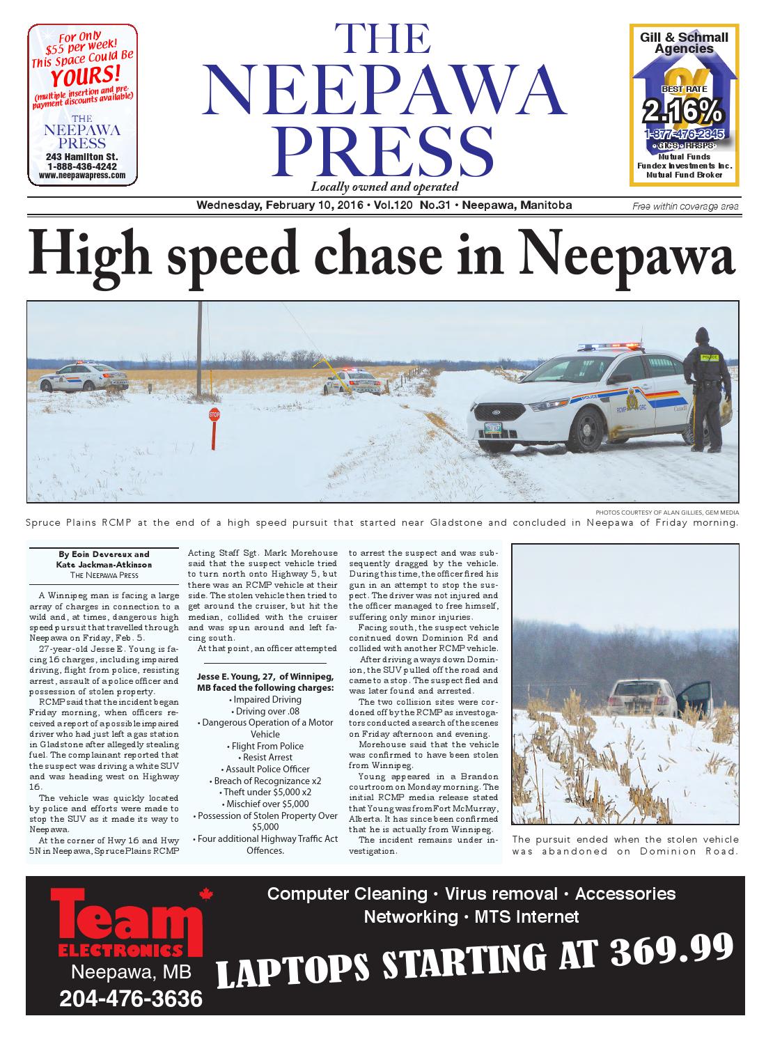 February 10, 2016 Neepawa Press by Neepawa Banner&Press - Issuu
