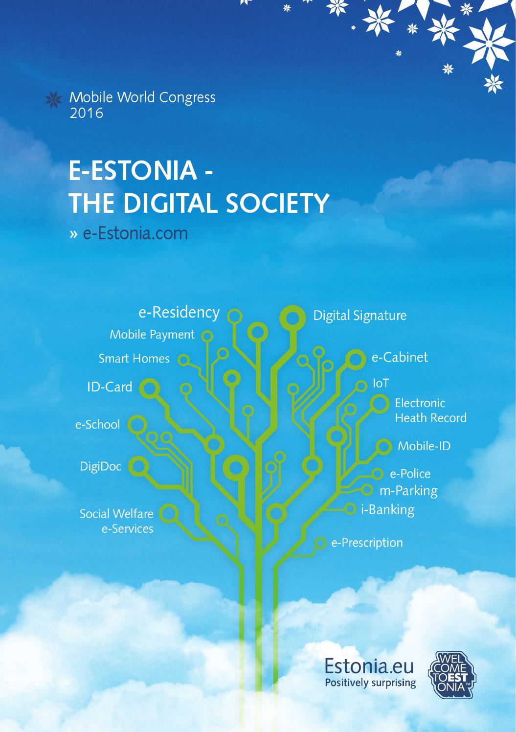 E-ESTONIA - THE DIGITAL SOCIETY by EAS, Enterprise Estonia - Issuu