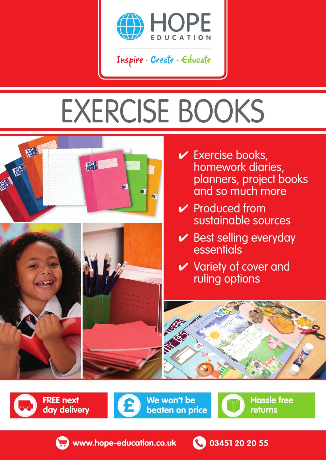 HOPE EXERCISE BOOKS by Findel Ltd - Issuu
