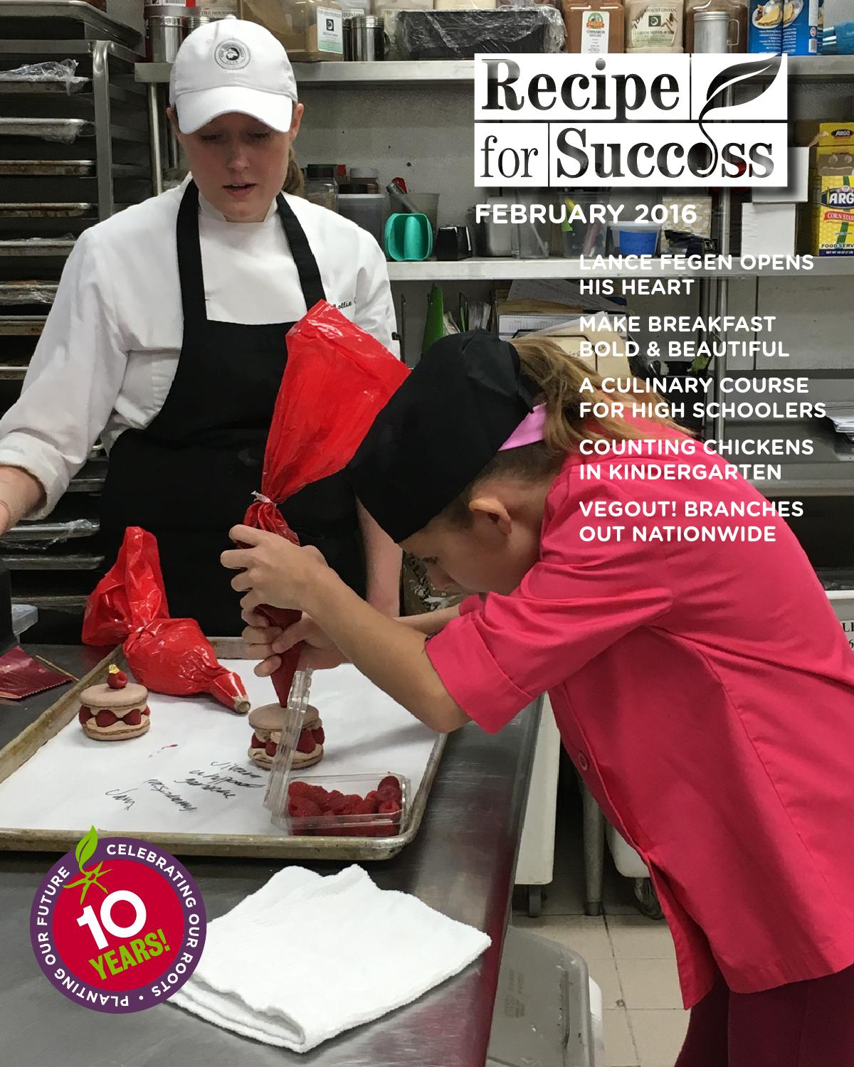 Recipe for Success Foundation Magazine, February 2016 by Recipe for ...