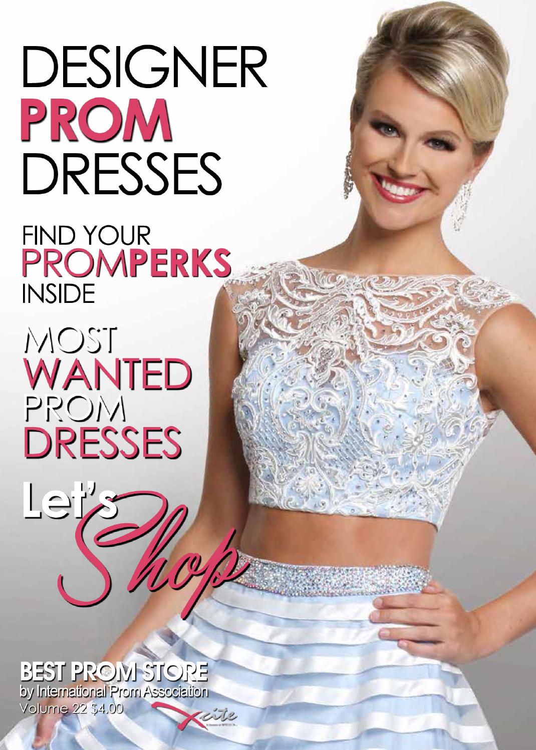 International Prom Association Spring 2016 Catalog Volume 22B by ...