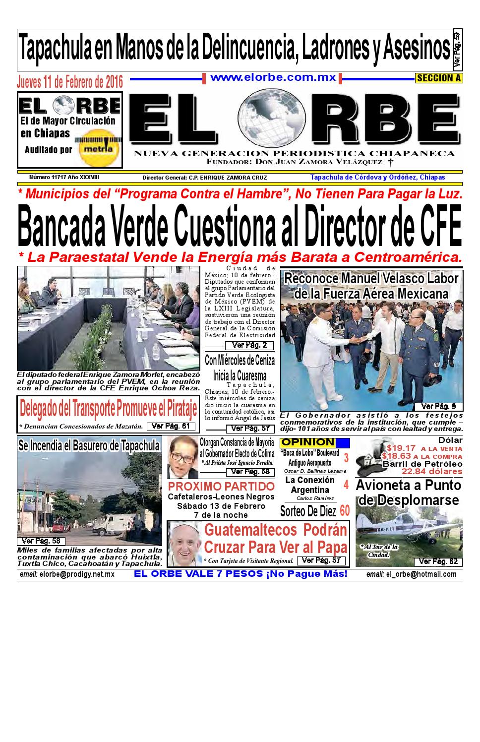 11022016 by El Orbe - Issuu