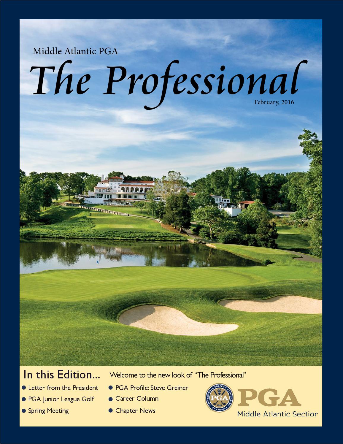 MAPGA The Professional by Middle Atlantic PGA - Issuu