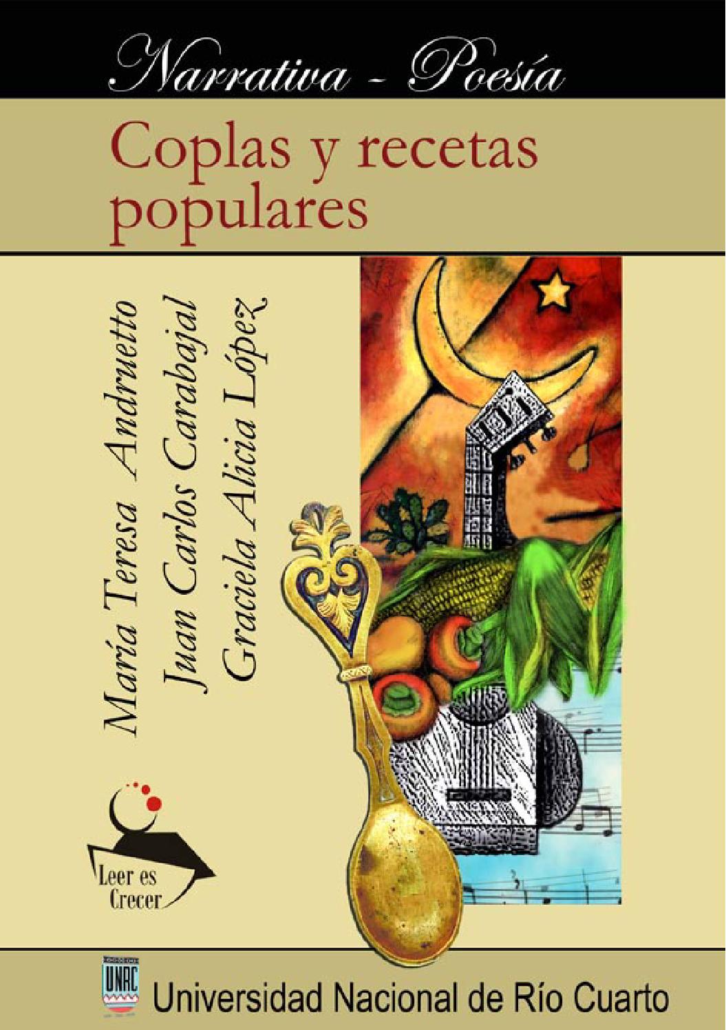 Coplas y recetas populares by La Tinta Invisible Editores - Issuu