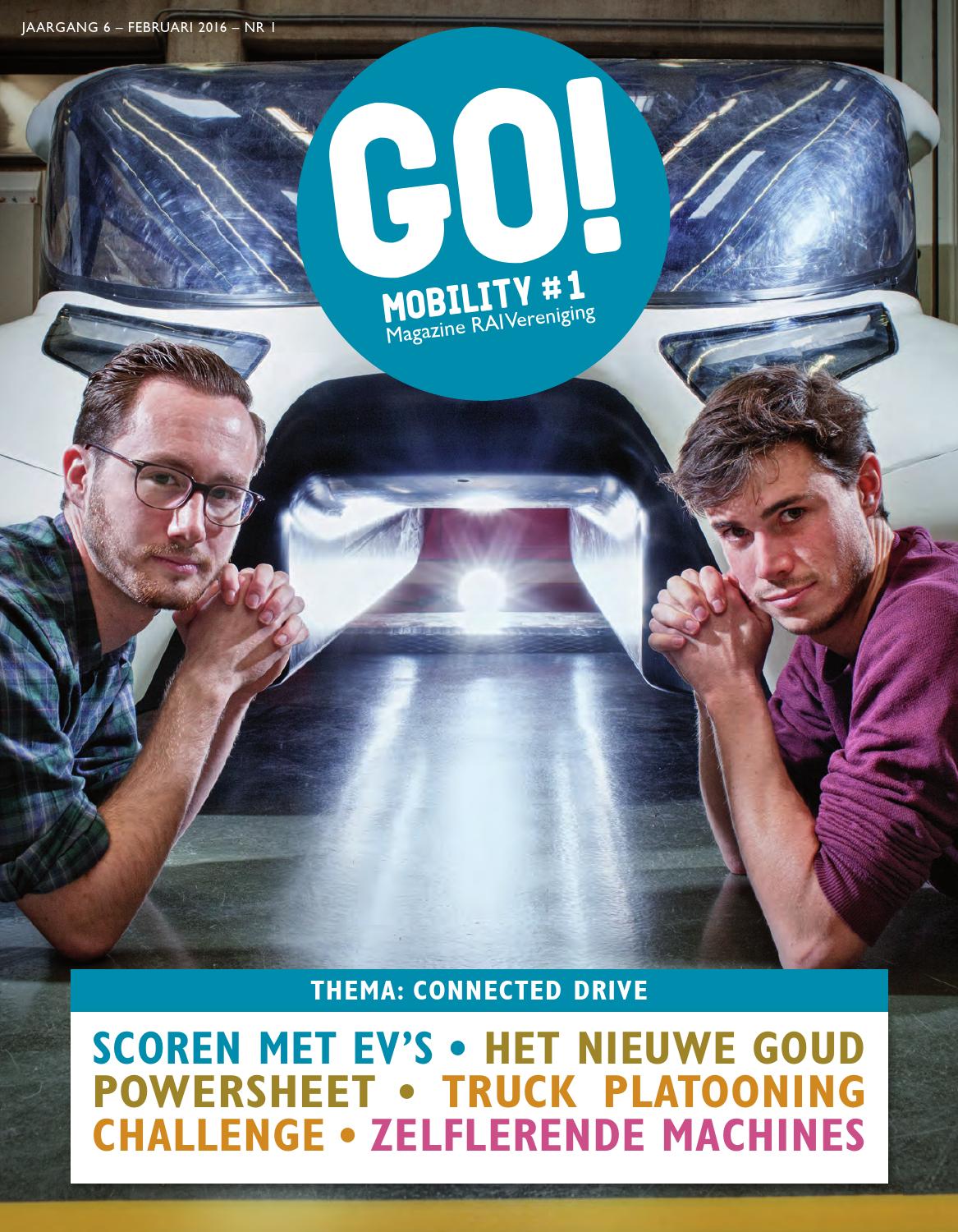 GO!Mobility Magazine #1 2016 by Koninklijke RAI Vereniging - Issuu
