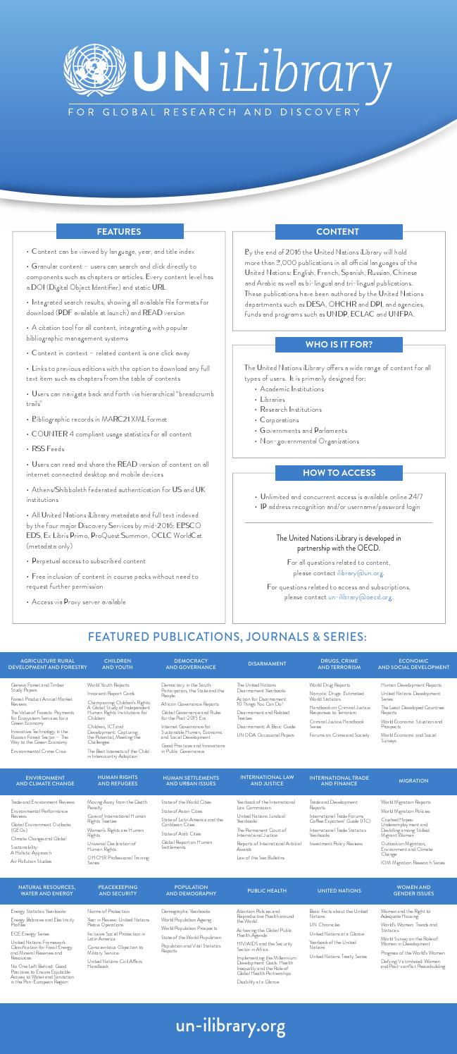 United Nations iLibrary by United Nations Publications - Issuu