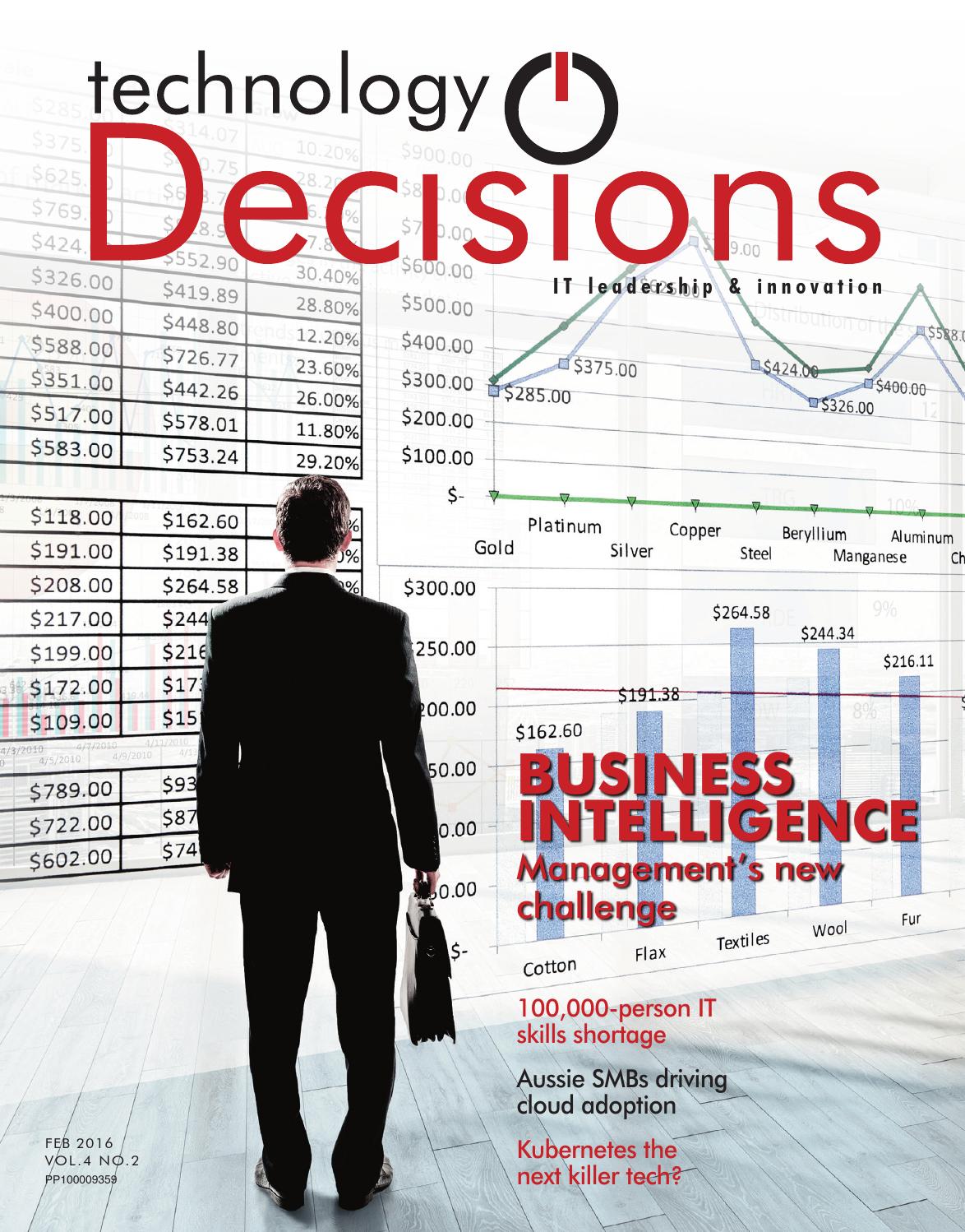 Technology Decisions Feb 2016 by Westwick-Farrow Media - Issuu