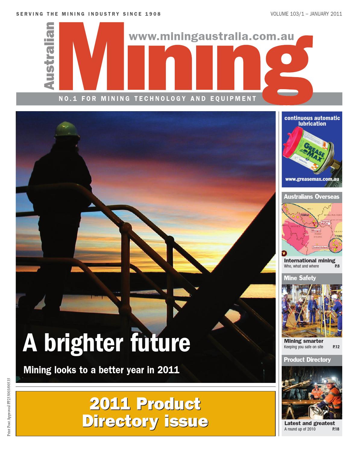 Australian Mining January 2011 by Prime Creative Media - Issuu
