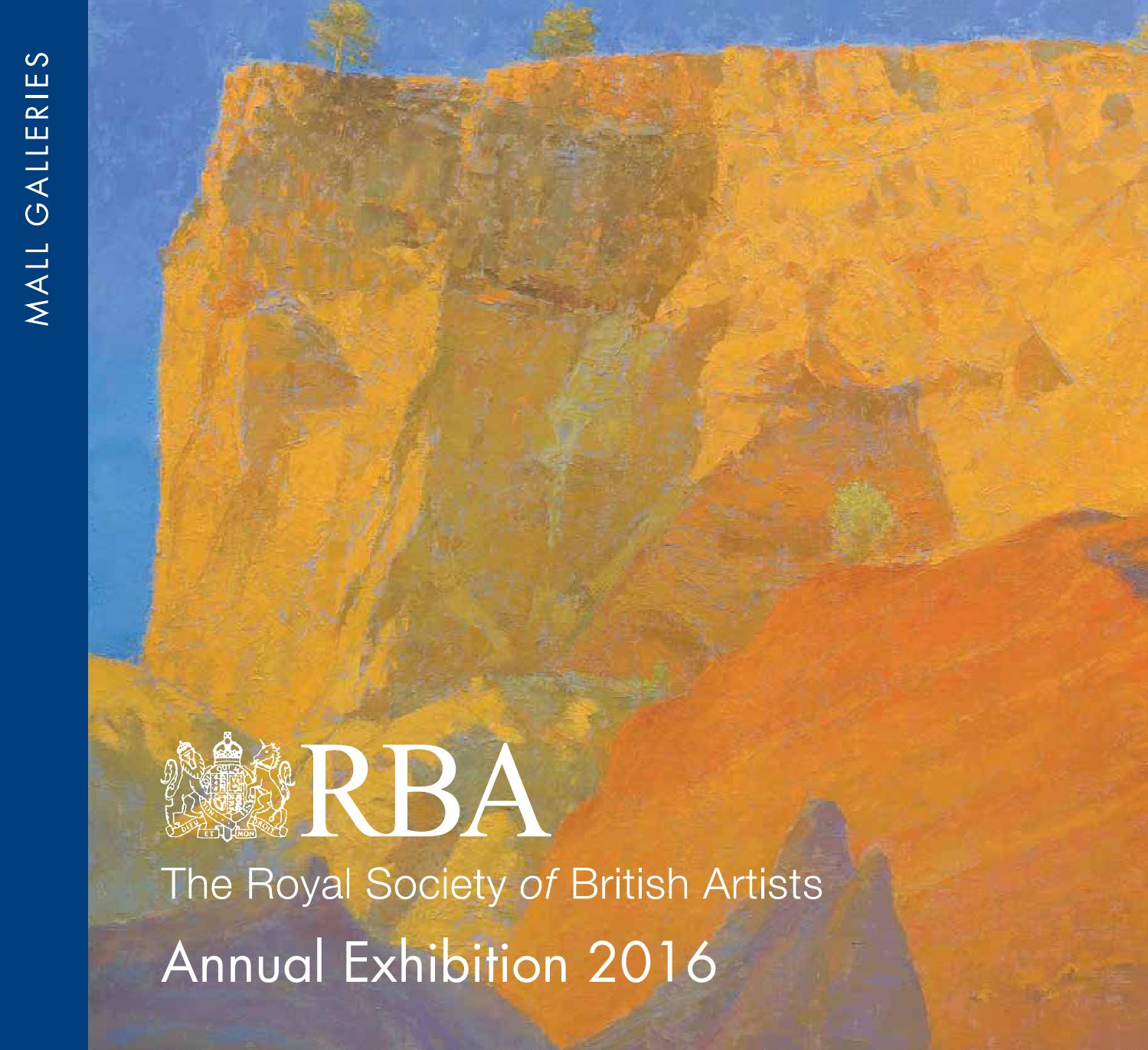 Royal Society of British Artists Annual Exhibition 2016 by Mall ...