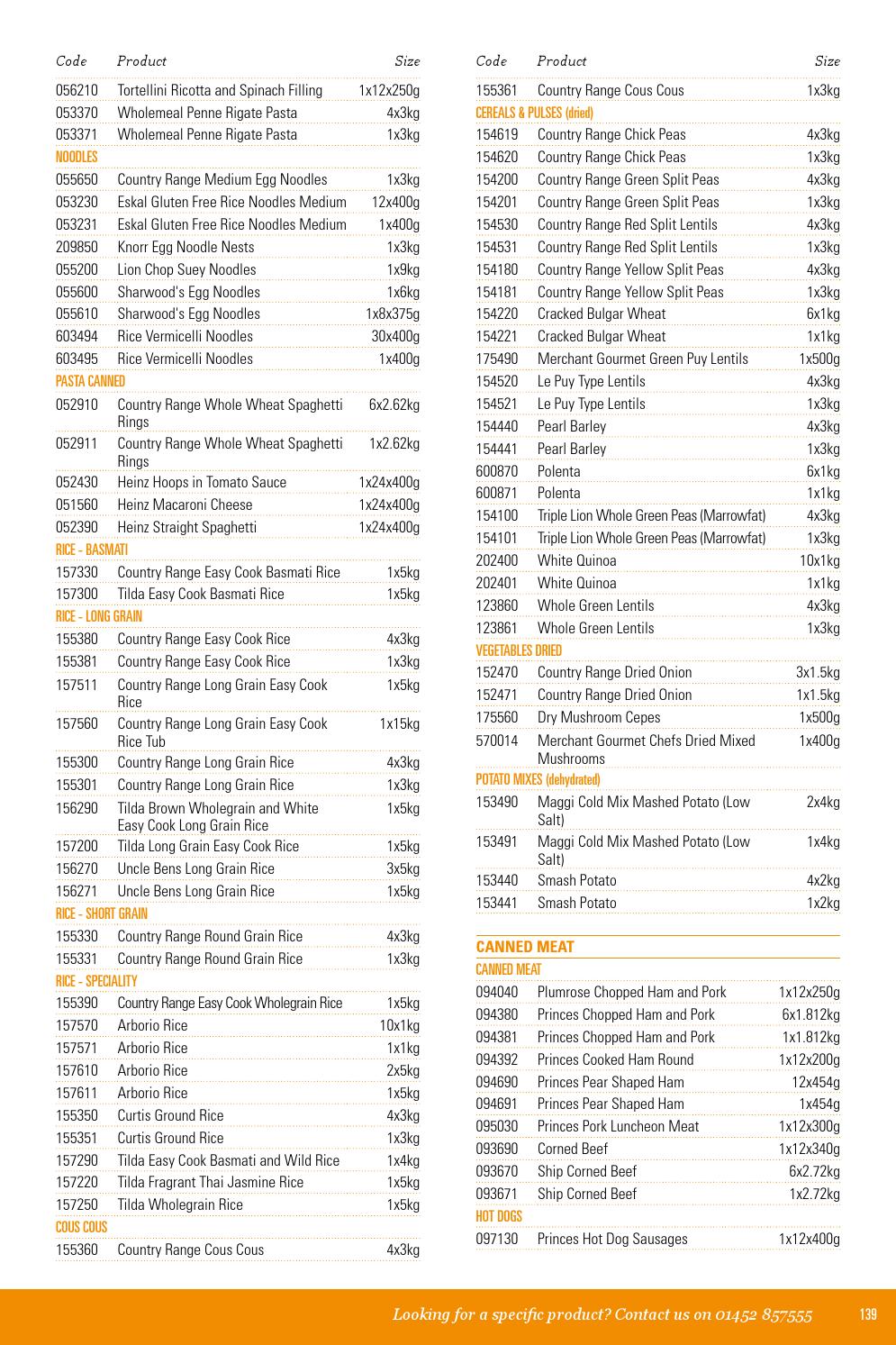 Creed Foodservice 2016 Spring Summer Product Guide by Creed Foodservice ...