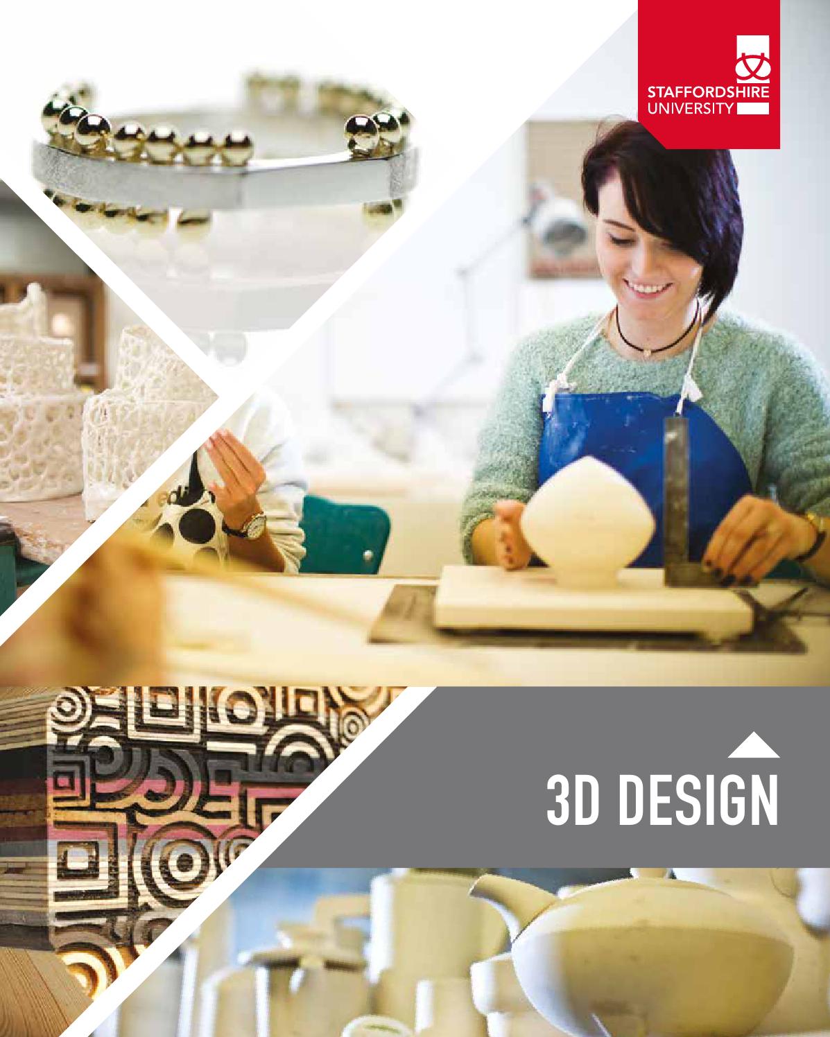 3D Design Courses @ Staffordshire University (Undergraduate) by ...