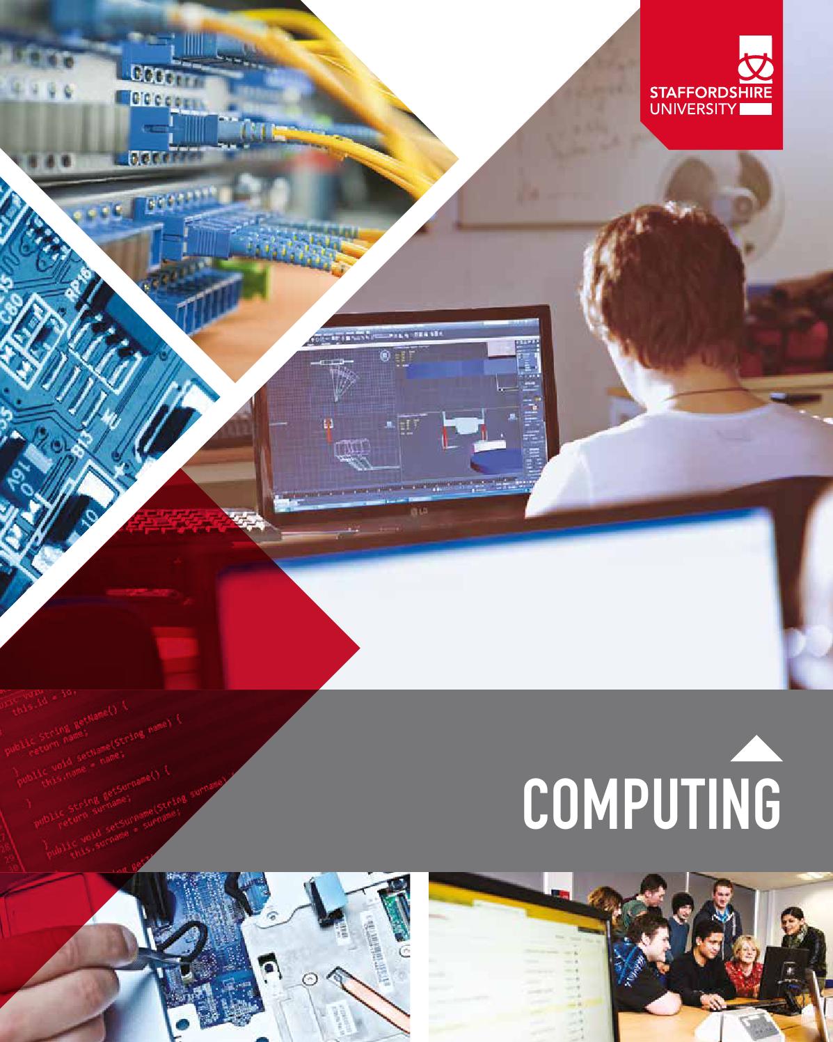 Computing Courses @ Staffordshire University (Undergraduate) by ...