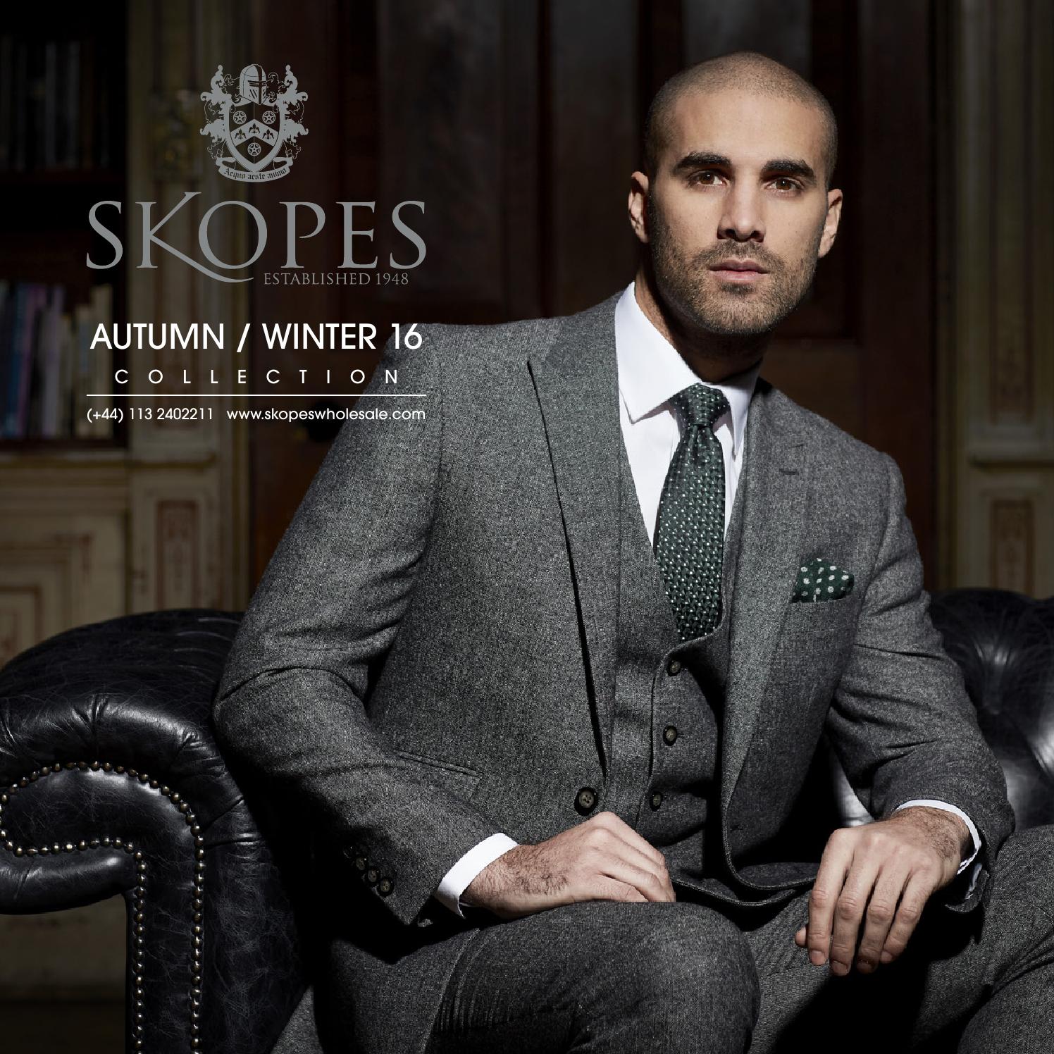Skopes Menswear AW16 Lookbook by Fantastic Media - Issuu