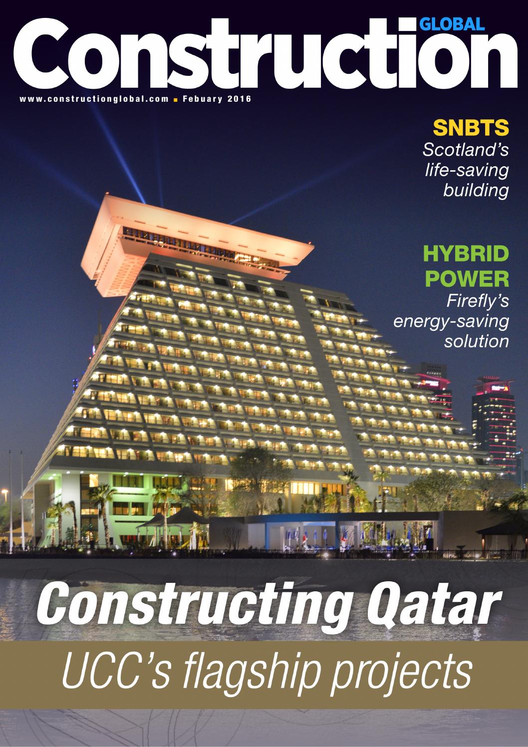 Construction Global magazine - February 2016 by Construction Global - Issuu