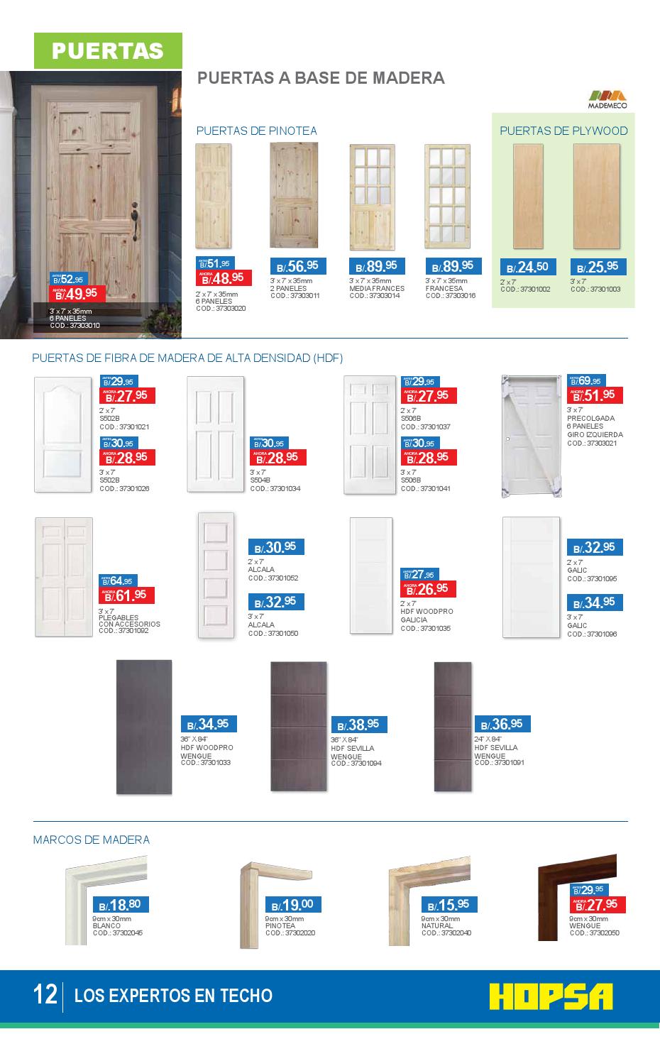 Catalogo de Ofertas Hopsa Panama by Interiores & Estilo - Issuu