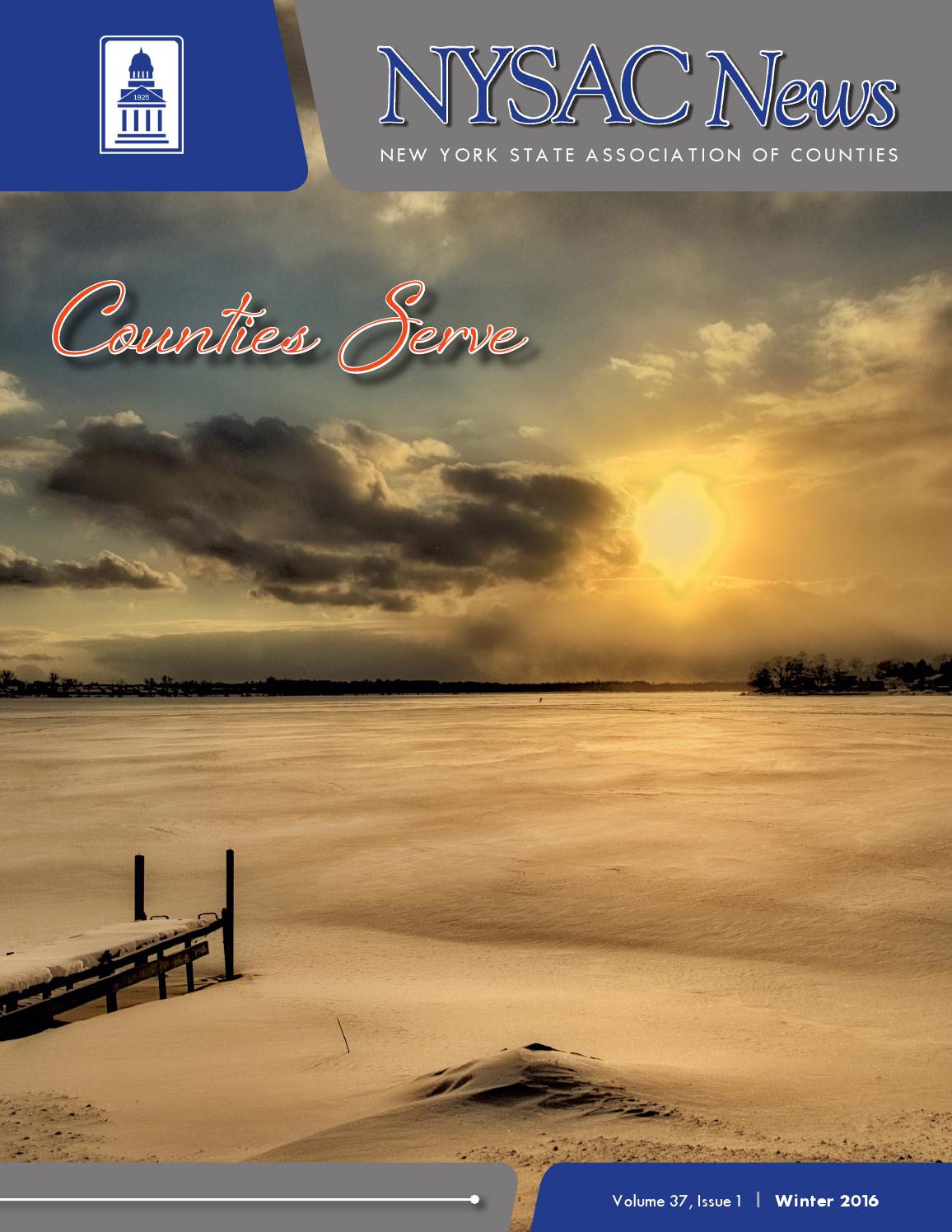 NYSAC News - Winter 2016 by NYS Association of Counties - Issuu