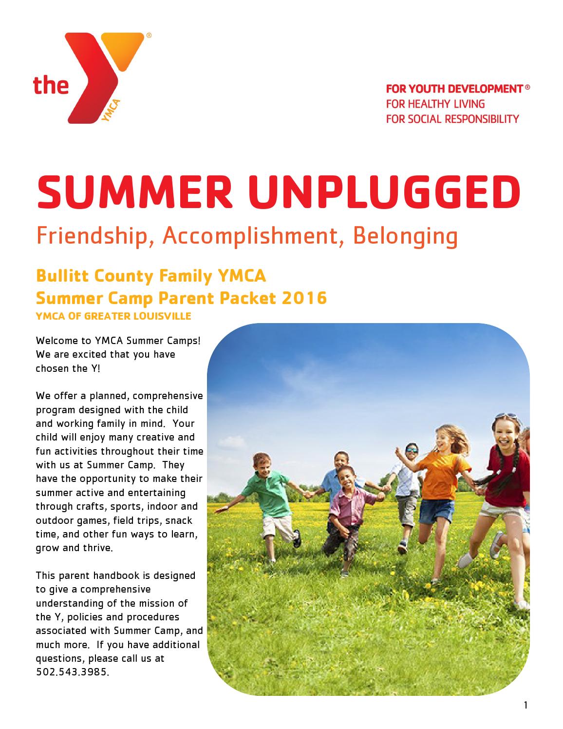 Bullitt County Summer Camp Parent Handbook by Ray Hupfer - Issuu